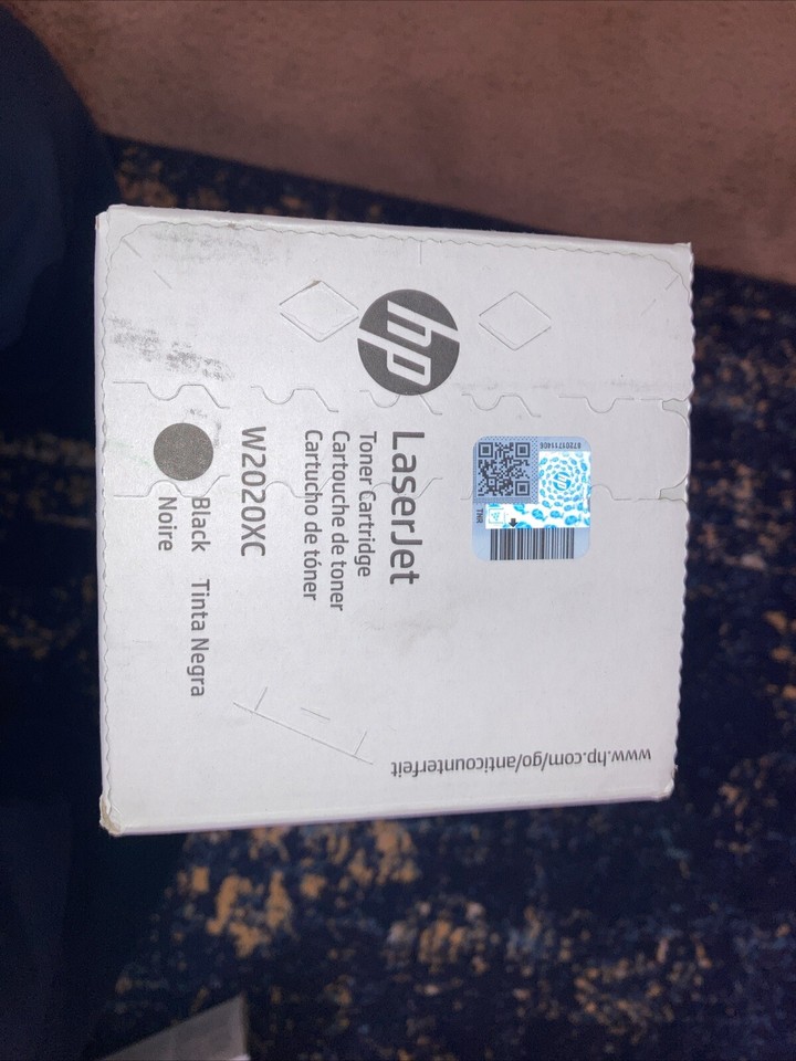 Genuine HP W2020XC (414X) Black High-Yield Toner - NEW SEALED ...