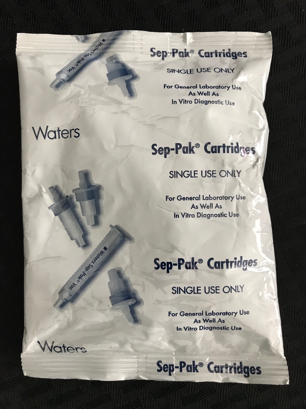 (10/Pk) Waters Sep-Pak Diol Plus Short Cartridge 360mg Sorbent 37-55µm ...