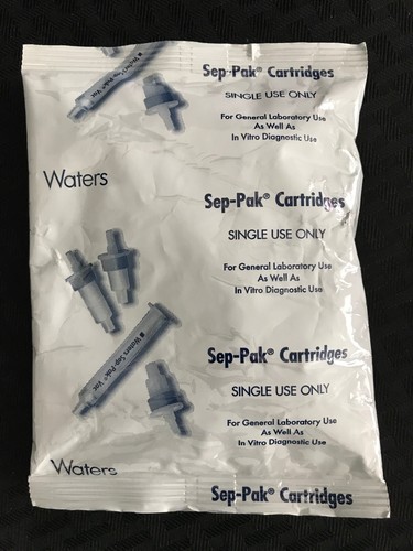 (10/Pk) Waters Sep-Pak Diol Plus Short Cartridge 360mg Sorbent 37-55µm ...