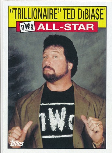 #3 TRILLIONAIRE TED DiBIASE 2016 Topps WWE Heritage NWO ALL-STAR | eBay
