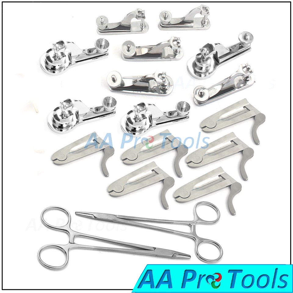 17 Pcs Gomco Circumcision, Mogen Clamps, Needle Holder - Newborn ...