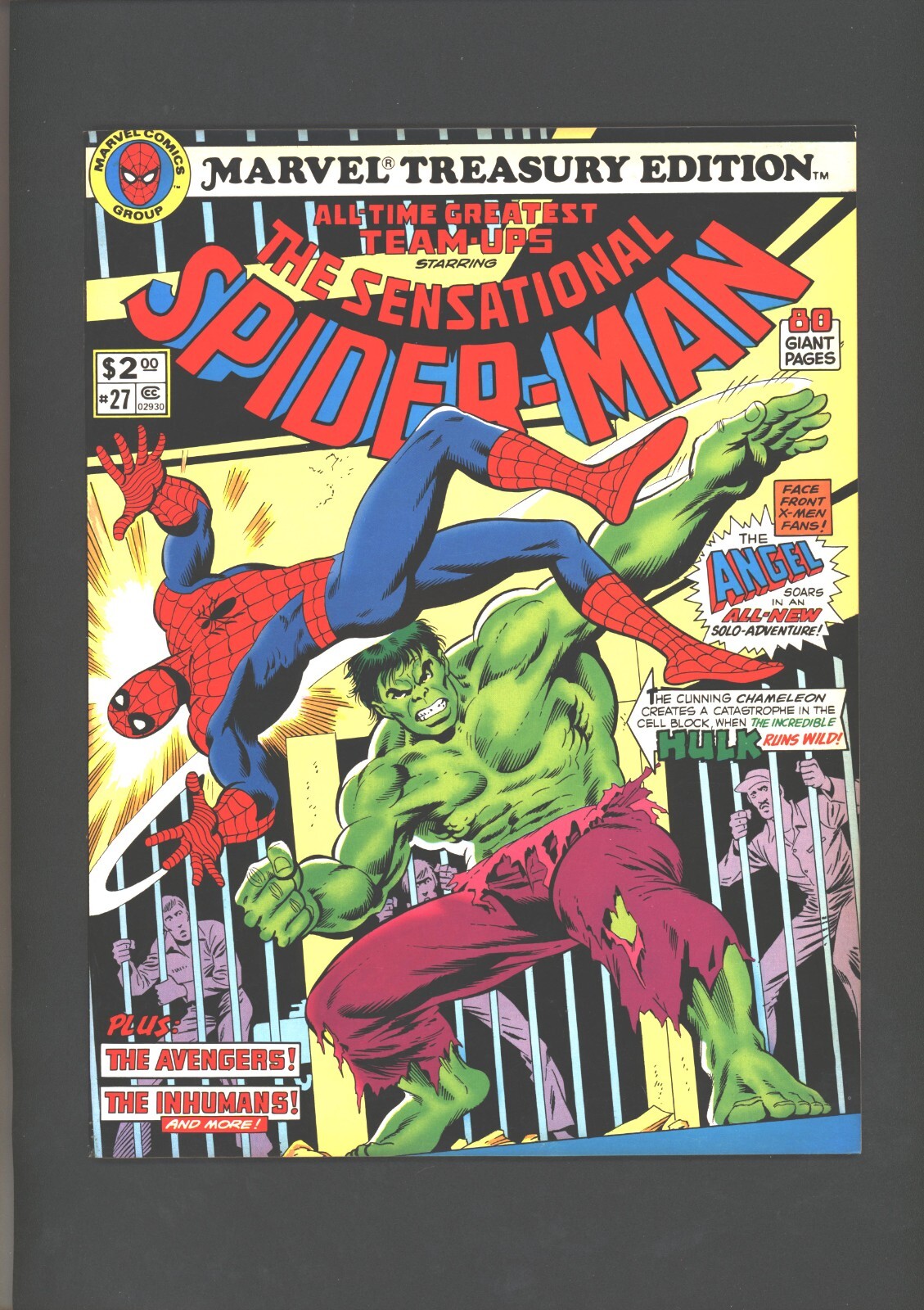 Sensational Spider-Man #27 Marvel Treasury Edition Hulk Cover 1980 | eBay