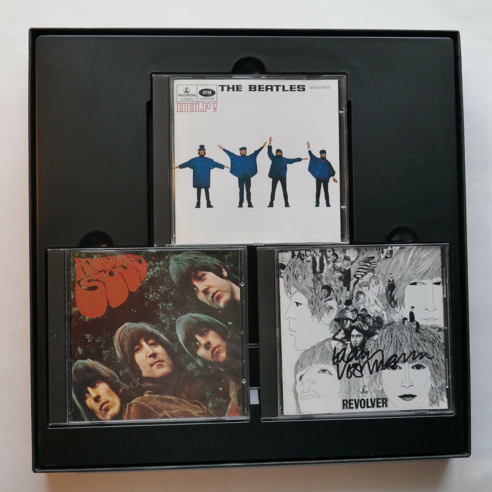 THE BEATLES HMV LTD ED CD BOX SET ' HELP - RUBBER SOUL - REVOLVER ...
