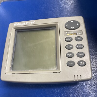 Eagle Fish Mark 320 Fish Finder Depth Finder Head Unit only AS Is ...