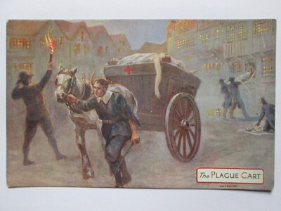 The Plague Cart Festival of Empire Crystal Palace 1911 Postcard 06 | eBay