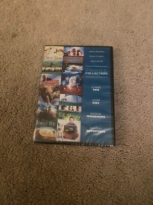 6 FEATURES FAMILY COLLECTION EZ MONEY JUNGLE BOY NICO THE UNICORN DVD ...