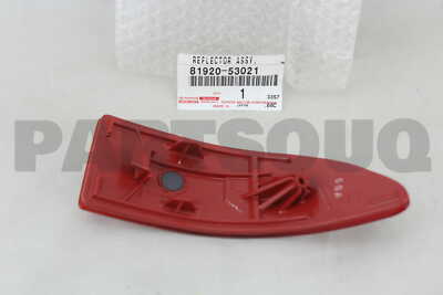 8192053021 Genuine Toyota REFLECTOR ASSY, REFLEX, LH 81920-53021 | eBay