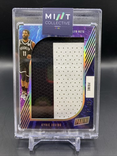 2021 Panini Player Of The Day Kyrie Irving Prime Patch /10 KI Brooklyn ...