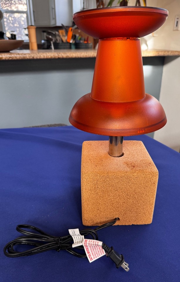 Mod 1980's Pop Art Orange Push Pin Lamp • Justin Cheung • VisualGram ...