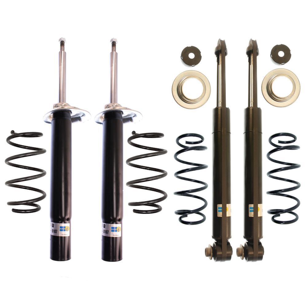 Bilstein B4 Front Struts Rear Shocks B3 Coils Kit For BMW E39 5-Series ...