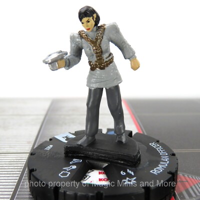 Star Trek Next Generation ~ ROMULAN OFFICER #002 Boldly Go HeroClix ...