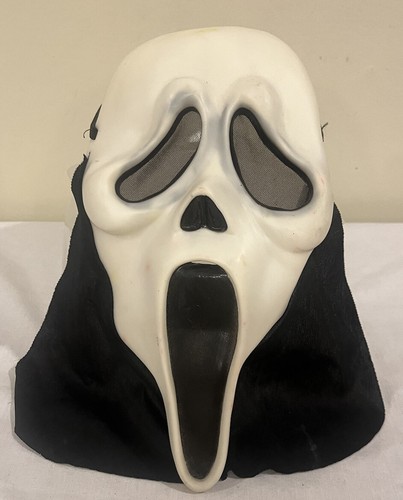VTG Rare Scream Ghost Face Mask No Hood Unlimited Halloween W/hooded ...
