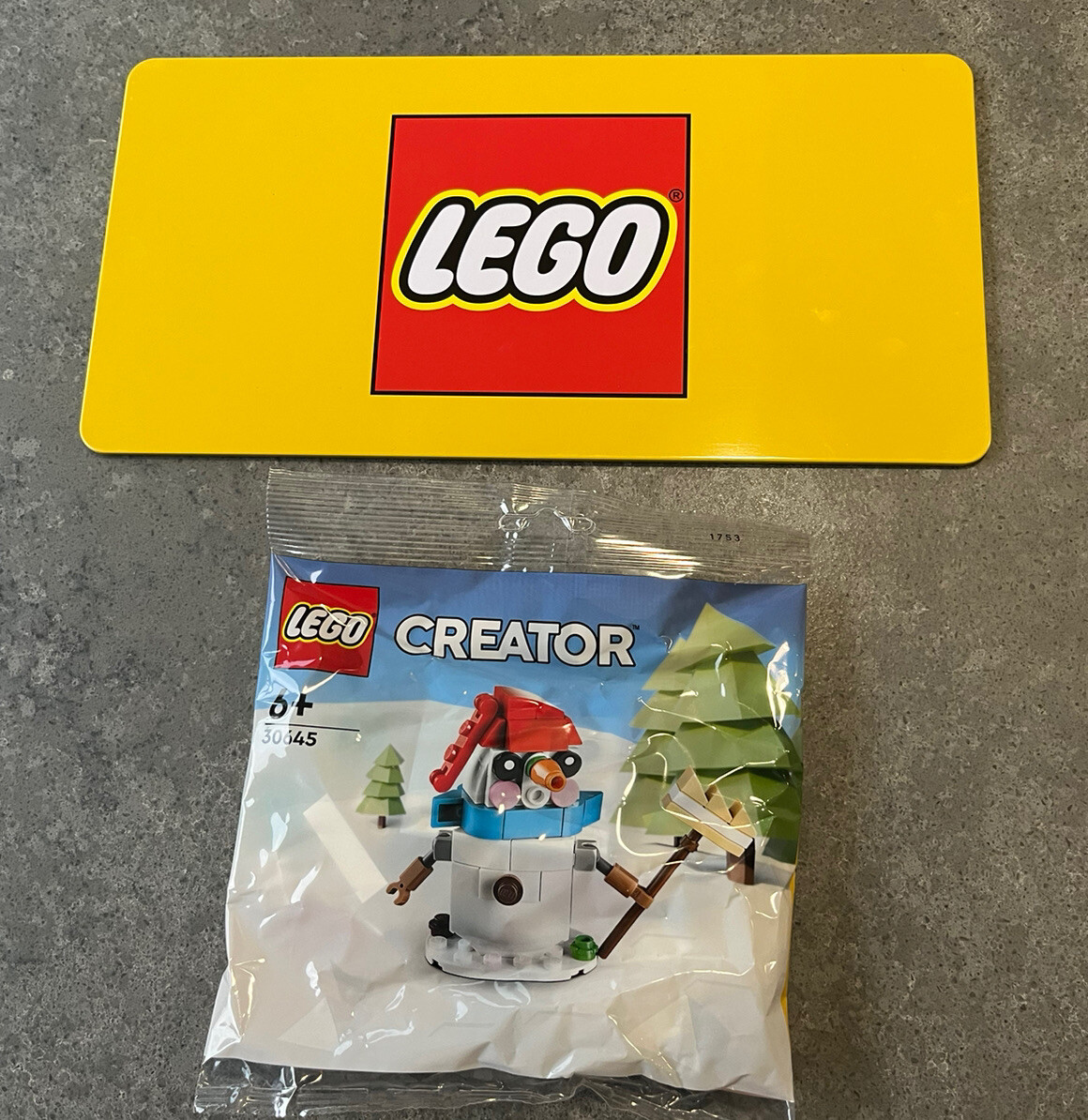 LEGO 30645 Creator Christmas Snowman 2023 Polybag. Brand New/Sealed ...