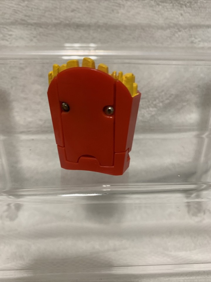 1987 McDonalds Happy Meal Transformer French Fries Robot Transformer ...
