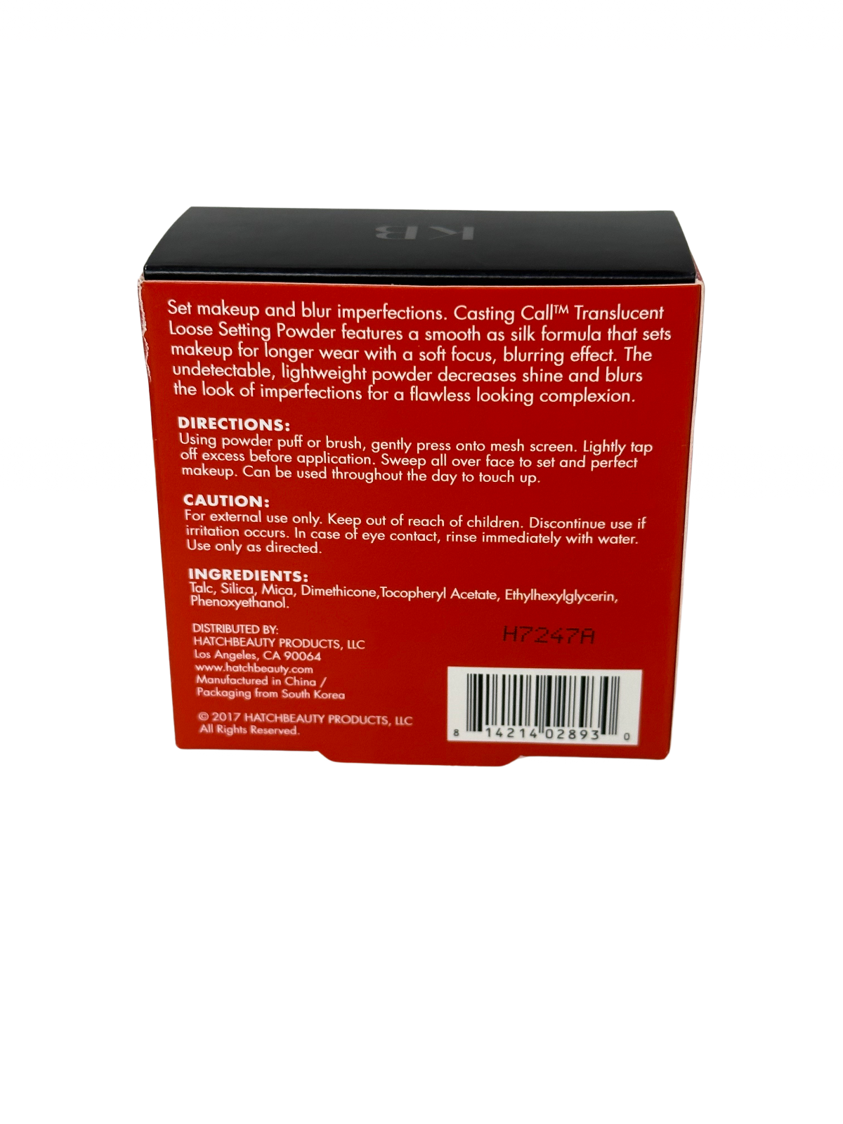 Kristofer Buckle Casting Call Translucent Loose Setting Powder w/ Brush ...