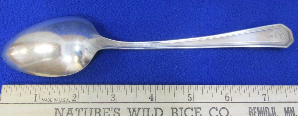 Serving Spoon WM Rogers MFG Co Silver Anniversary Vintage Silver Plate ...