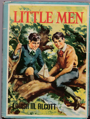 LITTLE MEN by Louisa M. Alcott (Hardcover 1940) Whitman Publishing | eBay