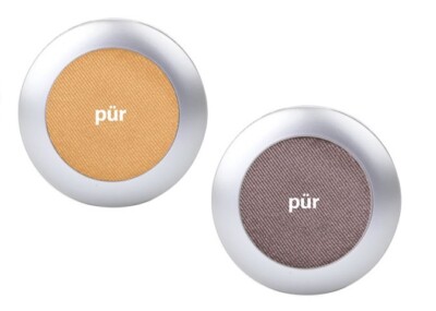 Pur Minerals- Pressed Mineral Eyeshadow w/Sponge Applicator - 2 Colors ...