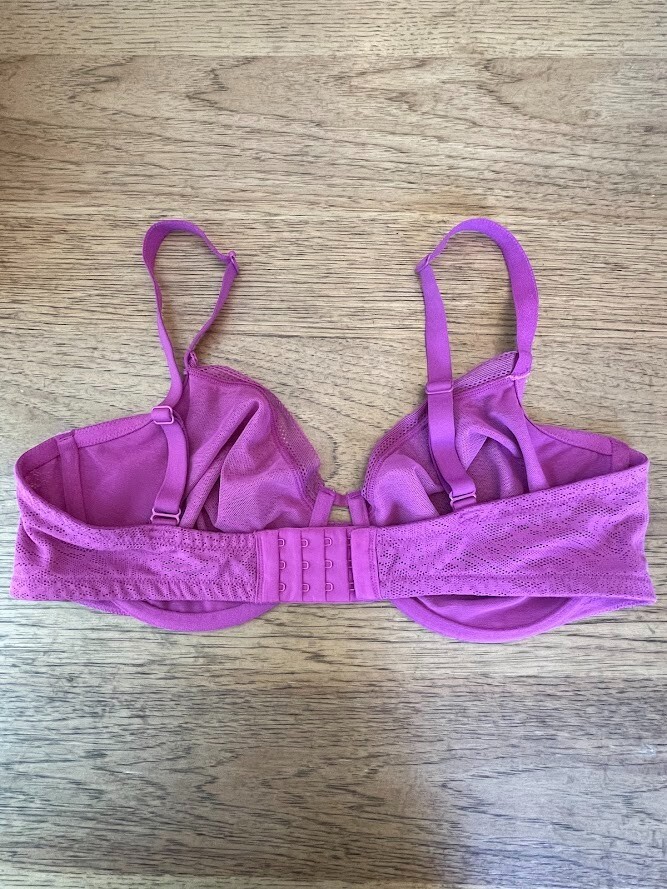SOMA Orchid Daze 32DD Stretch Lace Unlined Perfect Coverage Bra NEW ...
