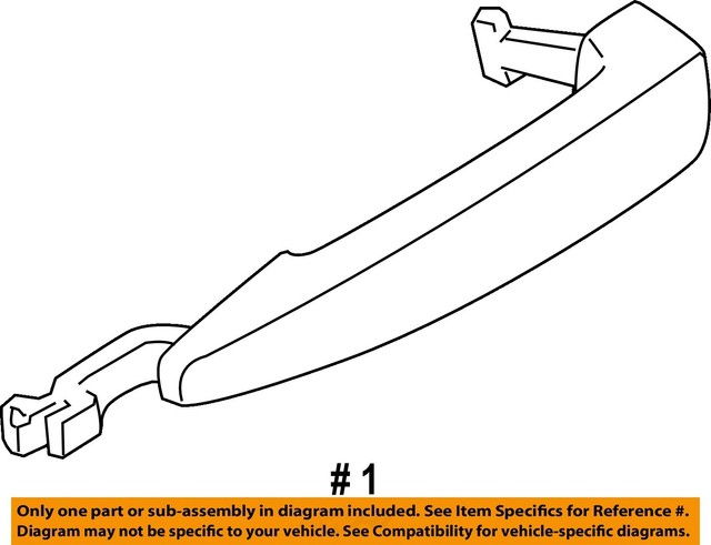 OEM BMW Right Outside Grab Handle 3 & X Series 51217207564 for sale ...