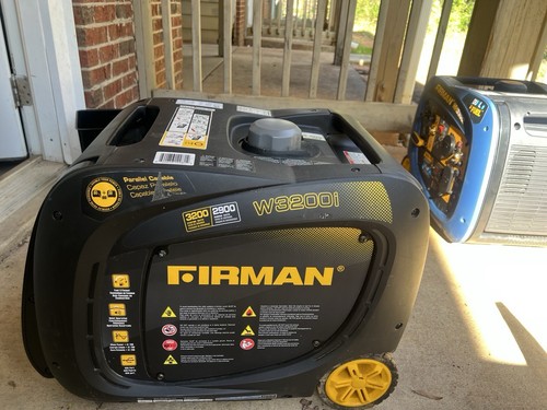 FIRMAN W02981F 3200/2900 Watt Recoil Start Inverter Generator ...