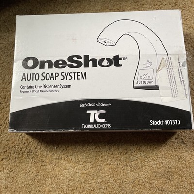 ONE SHOT Auto Soap TC System 401310 dispenser BATHROOM touch free new ...