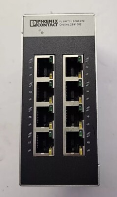 Phoenix Contact FL Switch SFNB 8TX 8 Port Ethernet Switch 2891002 Free ...