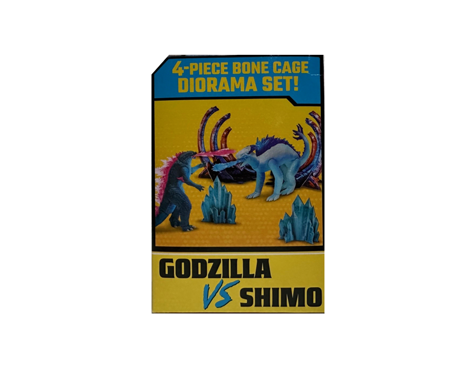 Godzilla x Kong The New Empire - Godzilla vs Shimo 2 PACK - IN HAND ...
