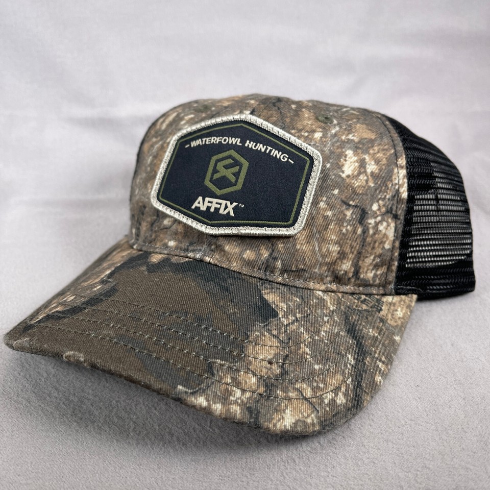 Affix Realtree Timber Camo Hat Men One Size Green Trucker Cap Duck ...