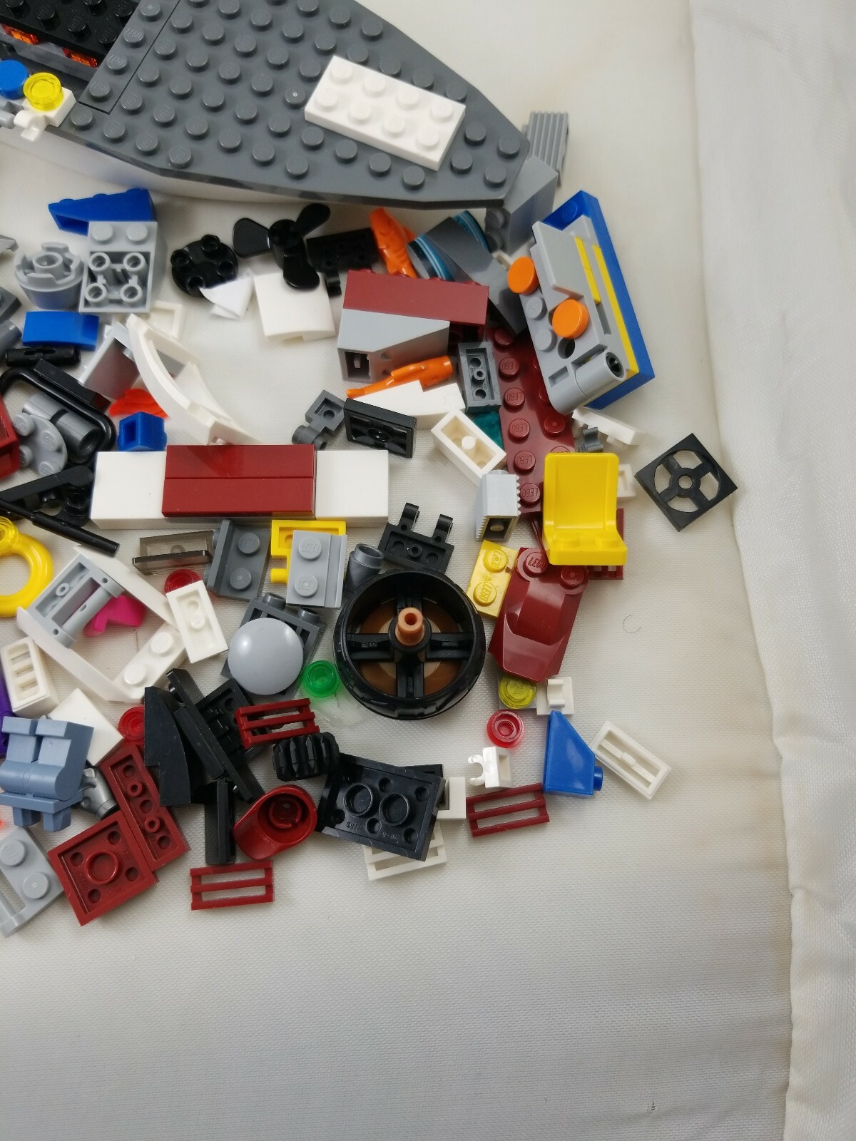 Vintage Legos Parts & Pieces Canoe and Miscellaneous Nexo Pieces and ...
