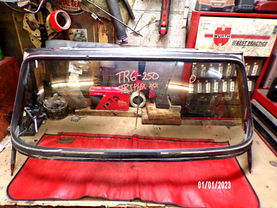 Triumph TR6, TR250 Windshield Frame & Triplex Glass, Original, !! | eBay
