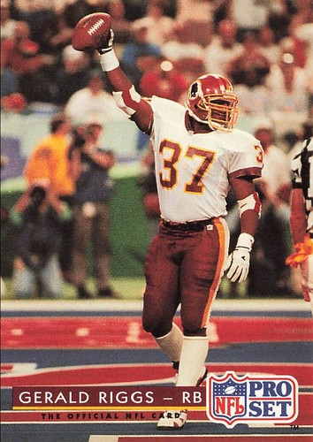1992 Pro Set #86 Gerald Riggs Washington Redskins | eBay
