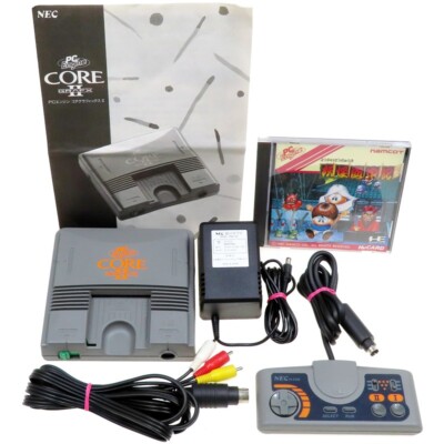 PC-Engine Core Grafix II Console System +Manual Japan Import NEC PCE ...