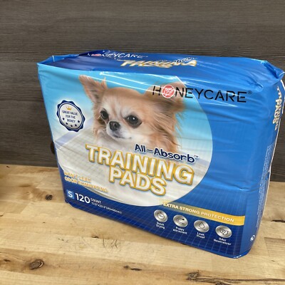 Honeycare All-Absorb 120 Count Training Pad, 17.5 by 23.5-Inch, S New | eBay
