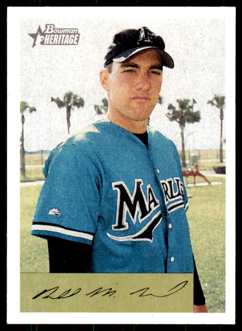 2002 Bowman Heritage Rob Henkel . Florida Marlins #18 | eBay