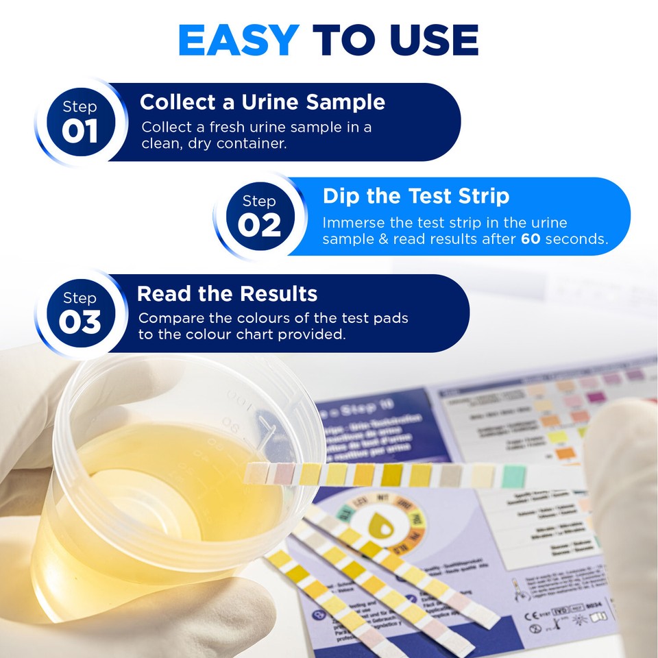 Liver, Kidney, Urine Infection UTI, Blood, 6in1 Tests Family Health ...