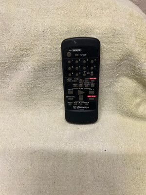 Emerson Vintage TV VCR 076L076010 Black Remote Control | eBay