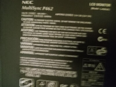NEC MultiSync C501 50" inch" Widescreen LCD Monitor | eBay
