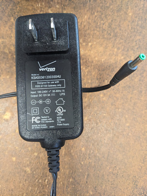 Verizon KSAS0361 200300HU AC Adapter for FiOS G1100 Router TESTED | eBay