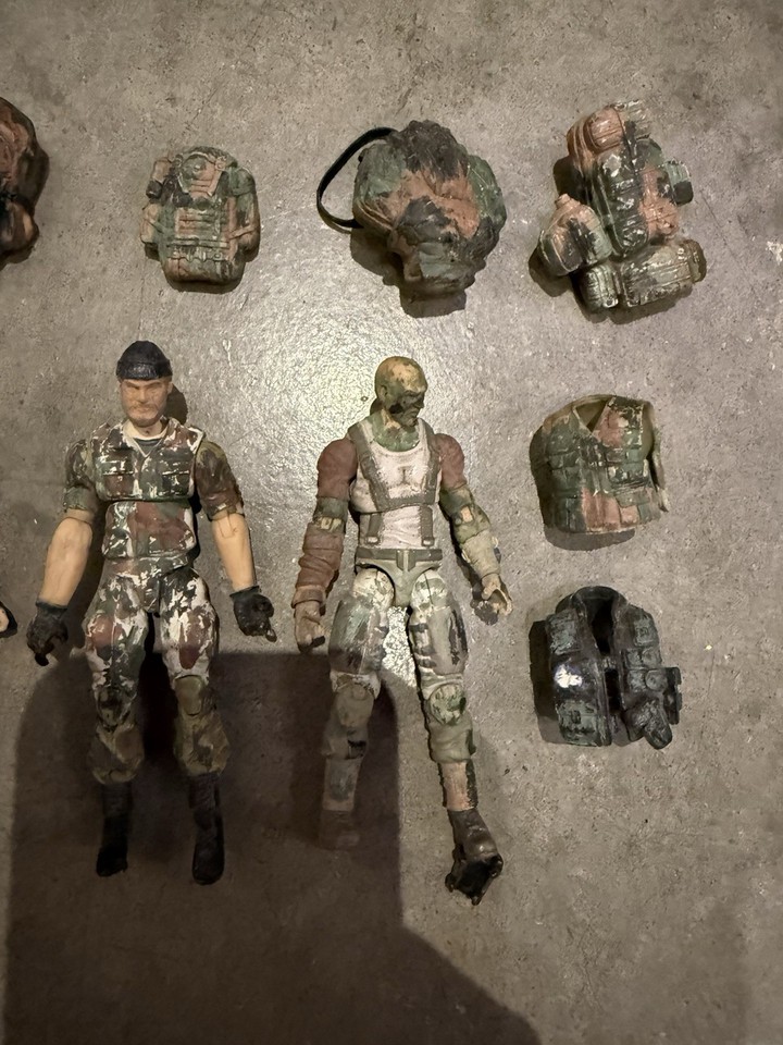 GI Joe 1/18 Lot For Repaint, Customs, Parts, Fodder | eBay
