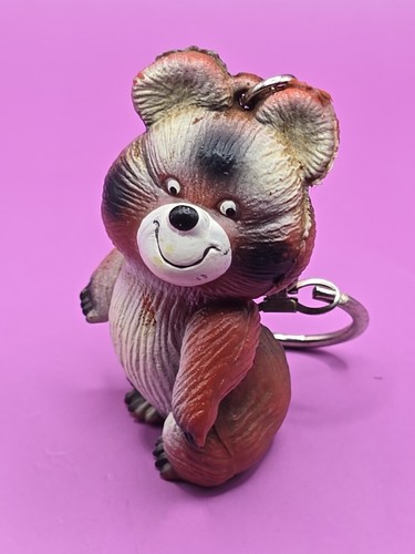 Moscow 1980 Olympic Games Misha Bear Mascot Key Ring Key Chain | eBay UK