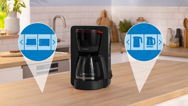 4242005396900 Bosch TKA2M113 coffee maker Manual Drip coffee maker 1.25 ...