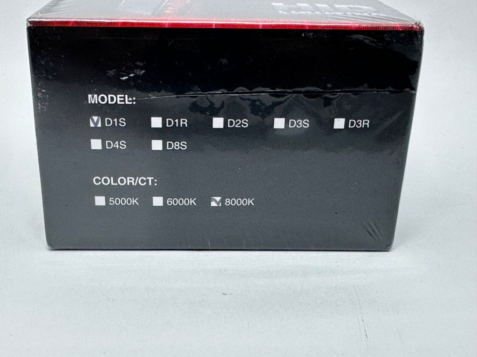 Torchbeam D1S Xenon HID Headlight Bulbs, 35W 7600LM Bright 8000K Ice ...