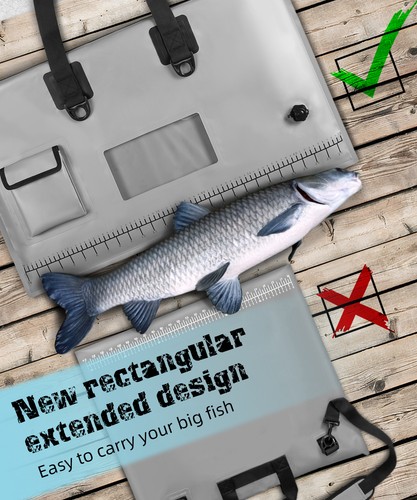 Waterproof Fish Bag Weigh in Bag Fishing Bag Leakproof Fish Catch Bag ...