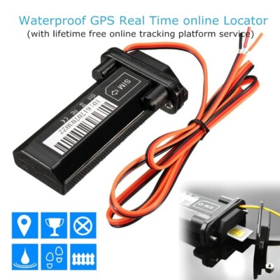 Car/Motorcycle Anti Theft Real-time GPS Tracker Tracking Locator Device ...