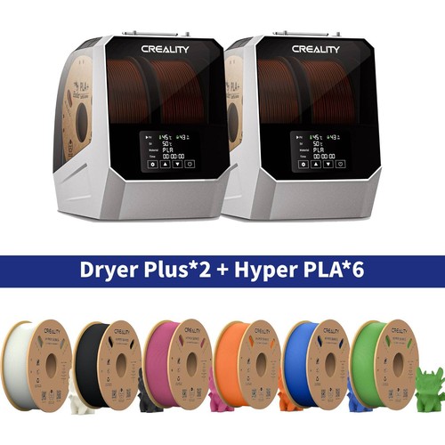 Creality Space Pi Filament Dryer Plus*2 & Hyper PLA*6 Heating Storage ...