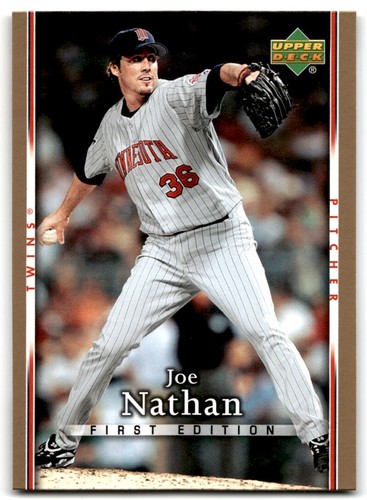2007 Upper Deck First Edition Joe Nathan Baseball Cards #115 | eBay