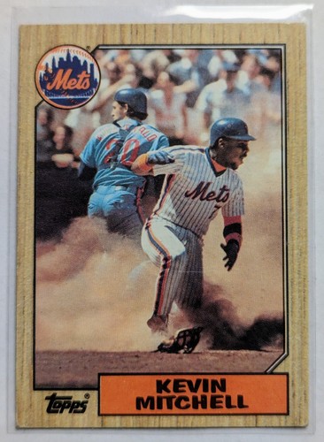 1987 TOPPS KEVIN MITCHELL #653 NEW YORK METS ROOKIE RC | eBay