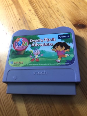 Vtech Dora's Fix It Adventure Vsmile Video Game | eBay