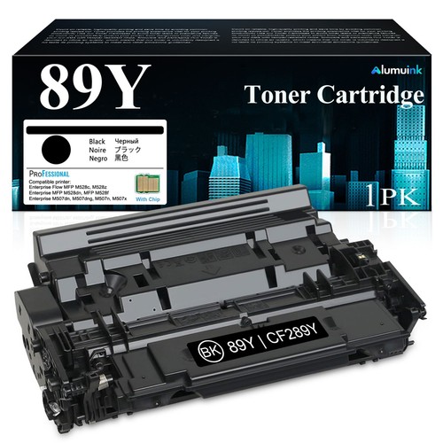 CF289YC 89Y Black Toner Cartridge for HP M507 M528 Series Printers ...